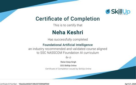 Skillup Nasscom Artificialintelligence Machinelearning Spss