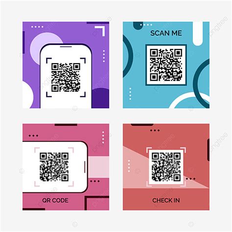 Qr 코드 라벨 디자인 벡터 장치 Qr 코드 상표 표지 디자인 Png 일러스트 및 벡터 에 대한 무료 다운로드 Pngtree