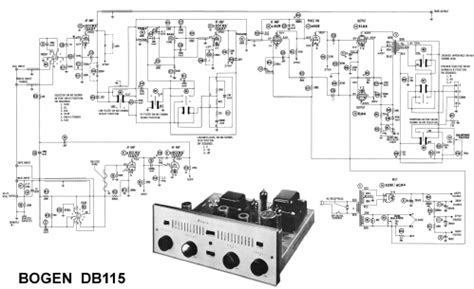 Db115 Amplmixer Bogen Presto David Co Inc New York Ny