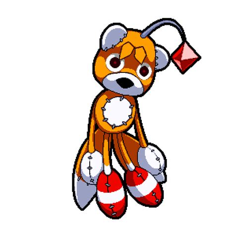 Tails Doll Pixelart Portrait By Felixblobdev On Newgrounds
