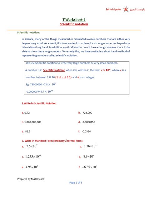 t worksheet 4 scientific notation week13 pdf mathematical