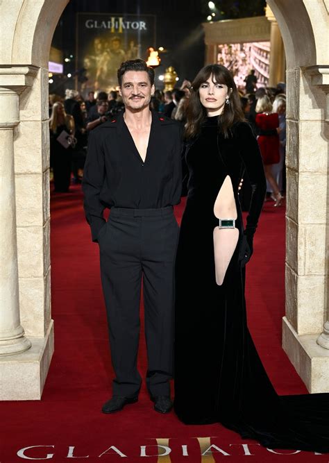 Pedro Pascal Brings Sister Lux Pascal To Gladiator Ii Premiere In
