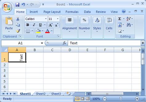 Ms Excel 2007 Rotate Text In A Cell
