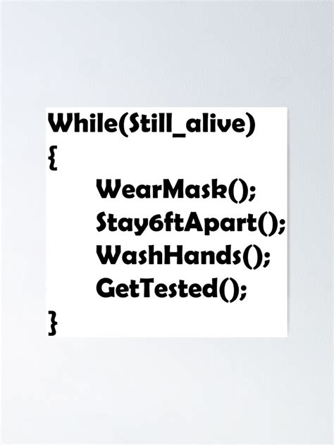 Funny While Loop Programming Poster For Sale By Quick Hub Redbubble