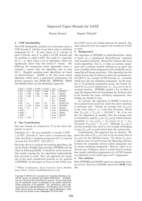 pdf improved upper bounds for