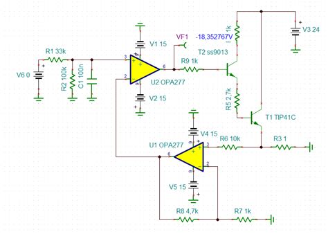 OPA2277 Abnormal Control Circuit Of Constant Current Source Amplifiers Forum Amplifiers
