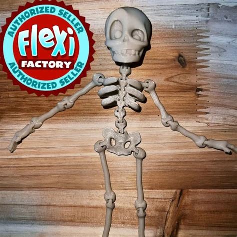 Dancing Skeleton 3d Print Stl Etsy