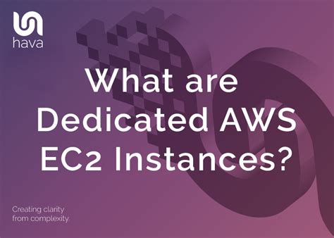What Are Dedicated Aws Ec2 Instances