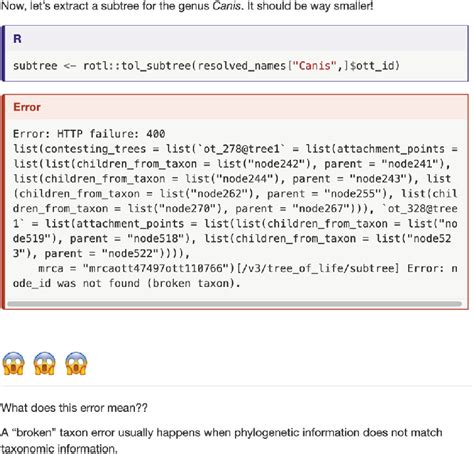 snapshot of a section of the tutorial website where we demonstrate a