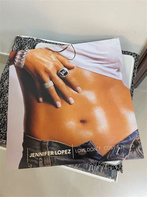 Jennifer Lopez Love Dont Cost A Thing 12吋single 黑膠 興趣及遊戲 音樂、樂器