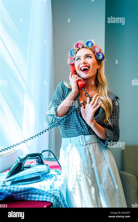 Housewife Stock Photo Alamy