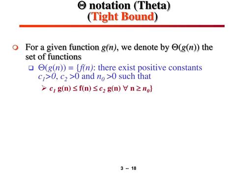 Ppt Algorithms And Computations Complexity Lecture 3 Growth Of