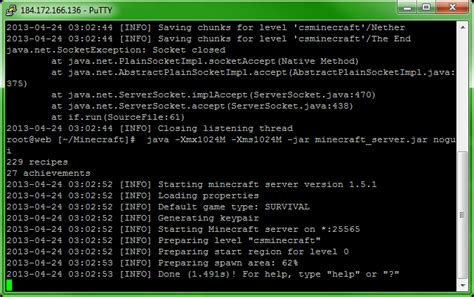 webserver issues cannot connect world of minecraft