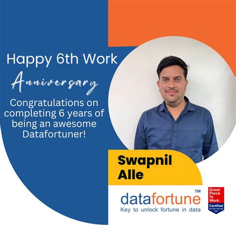 Datafortune On Linkedin Workanniversary Positiveattitude Growth