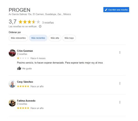 Opiniones Sobre Progen