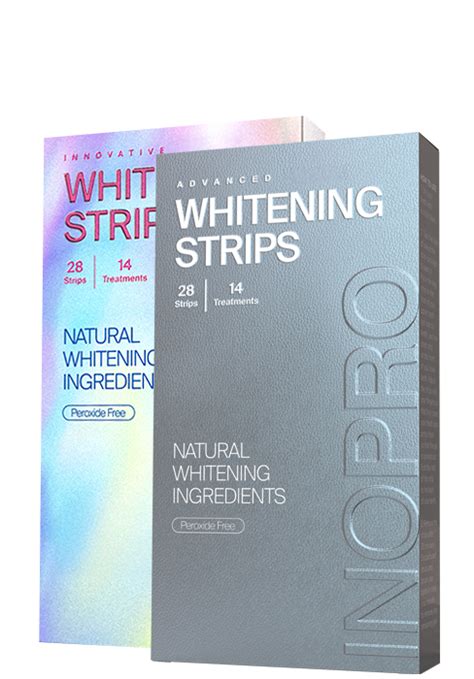 Inopro Natural Teeth Whitening Strips Kit 14 Treatments