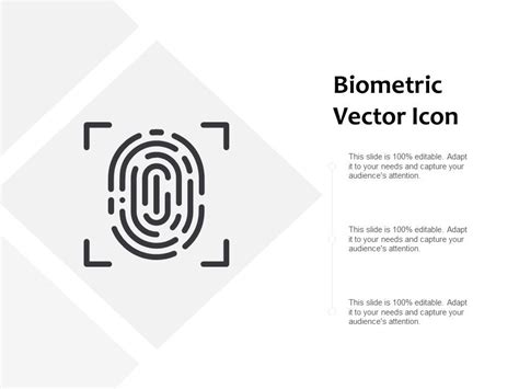 Biometric Vector Icon Ppt Powerpoint Presentation Infographics Layout