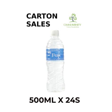 Vsro Fuji Drinking Water 500ml Carton Sale 24 Bottles Per Carton
