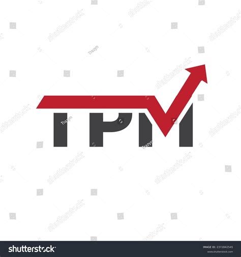 This Image Initial Logo Letter Tpm Stock Vector Royalty Free