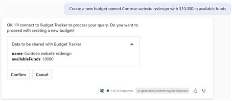 Confirmation Prompts For Api Plugins For Microsoft 365 Copilot Microsoft Learn