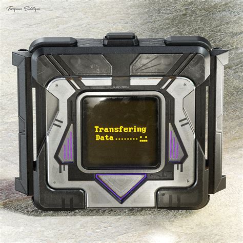 Sci Fi Hacking Device V1 Pbr Cgtrader