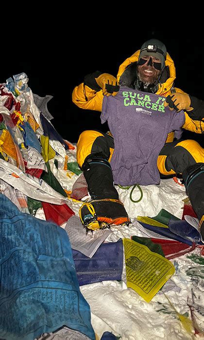 scaling mount everest marymount alumnus reaches new heights