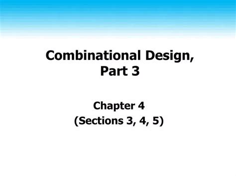 ppt combinational design part 3 powerpoint presentation free