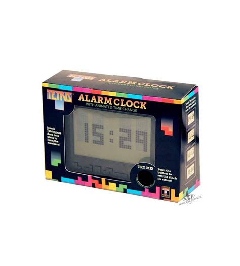 Tetris Digital Alarm Clock Visiontoys