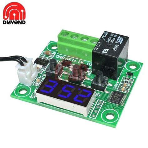 W1209 Dc 24v Panas Cool Temp Relay Thermostat Suhu Control Switch Temperature Controller Thermo