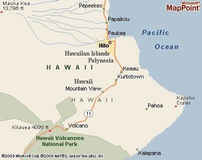 Where Is Kurtistown Hawaii See Regional Map And More