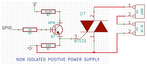 triac firing circuit using optocoupler
