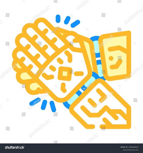 Clap Applause Robot Hand Gesture Color Stock Vector Royalty Free 2465860033 Shutterstock