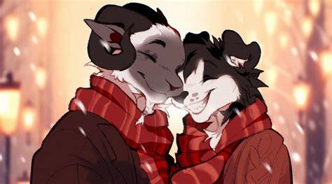 The Big Imageboard Tbib Anthro Border Collie Bovid Boyfriends