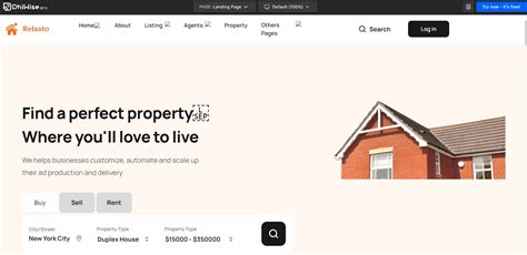 Pre Built Website Templates By Dhiwise Customize Pages And Export React Code