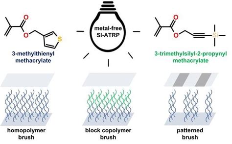 Polymers Free Full Text Preparation Of Homopolymer Block Copolymer And Patterned Brushes