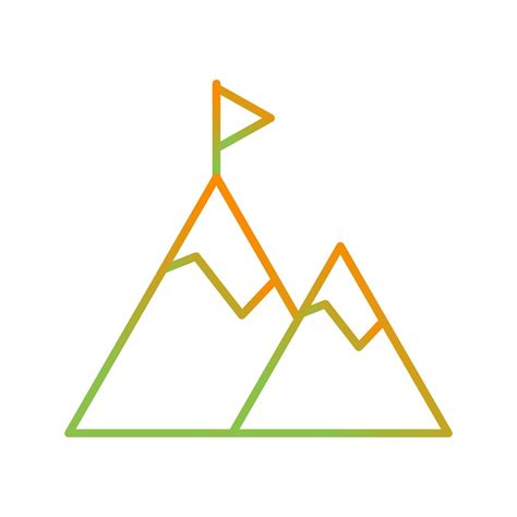 Peak Vector Icon 16971989 Vector Art At Vecteezy