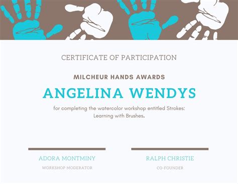 Free Printable Customizable Workshop Certificate Templates Canva
