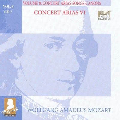 Mozart Complete Works Vol 8 Concert Arias Allmusic
