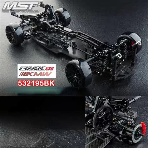 Mst Rmx 3 0 Kmw Rc Drift Car Kit 532195bk Vajjexrc