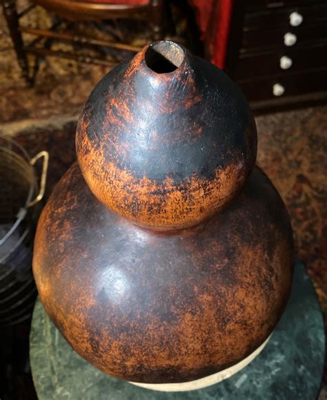 Large Gourd Container Collectors Weekly