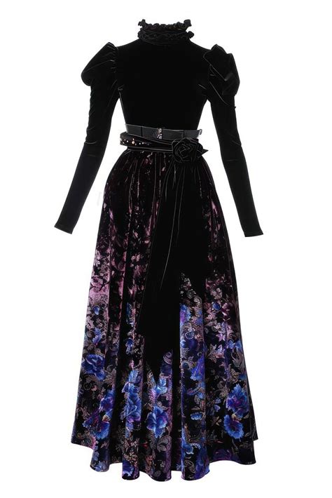 Vampy Goth Outfit Velvet Sleeve Free Photo Rawpixel