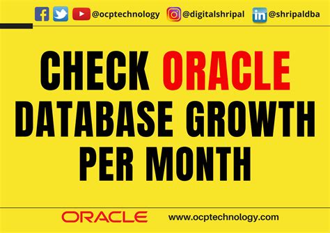 Oracle Database Growth Monthly And Tablespace Growth