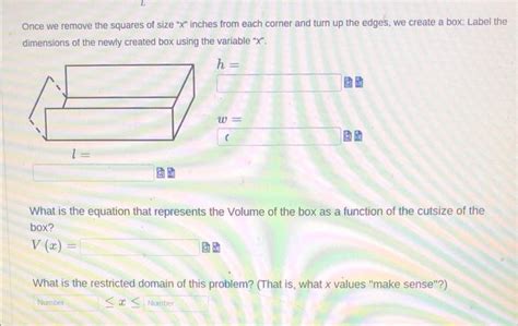 solved we are constructing a box from a rectangular piece of