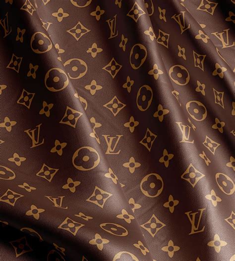 Brown Monogram Fabric