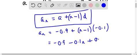 SOLVED Find The Nth Term Of The Arithmetic Sequence With The Given First Term And Common