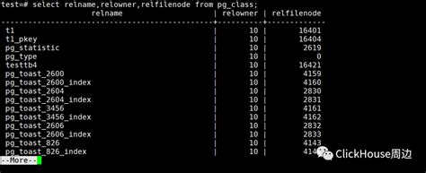 postgresql之base和global目录完全解析 墨天轮