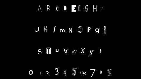 David Carson Font Madfonts