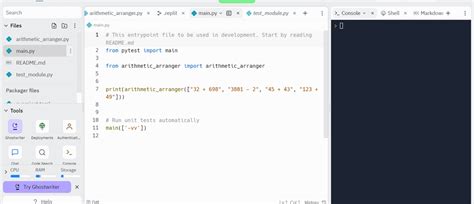 Scientific Computing With Python Projects Arithmetic Formatter Python The FreeCodeCamp Forum