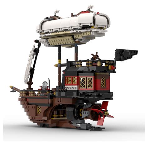 Lego Moc Pirate Air Caravel 31109 Alternate Build By Macharius Rebrickable Build With Lego