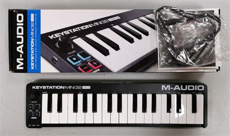 M Audio Keystation Mini MK Tastiera Controller Midi USB Tasti Usato Banco Degli